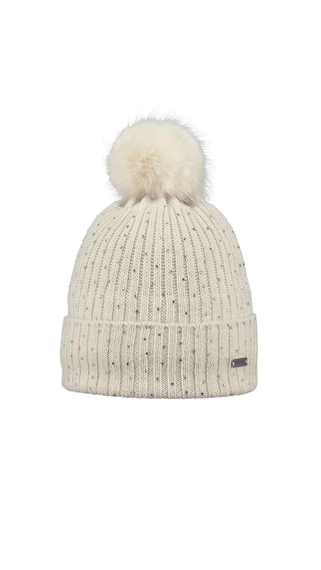 feather bobble hat