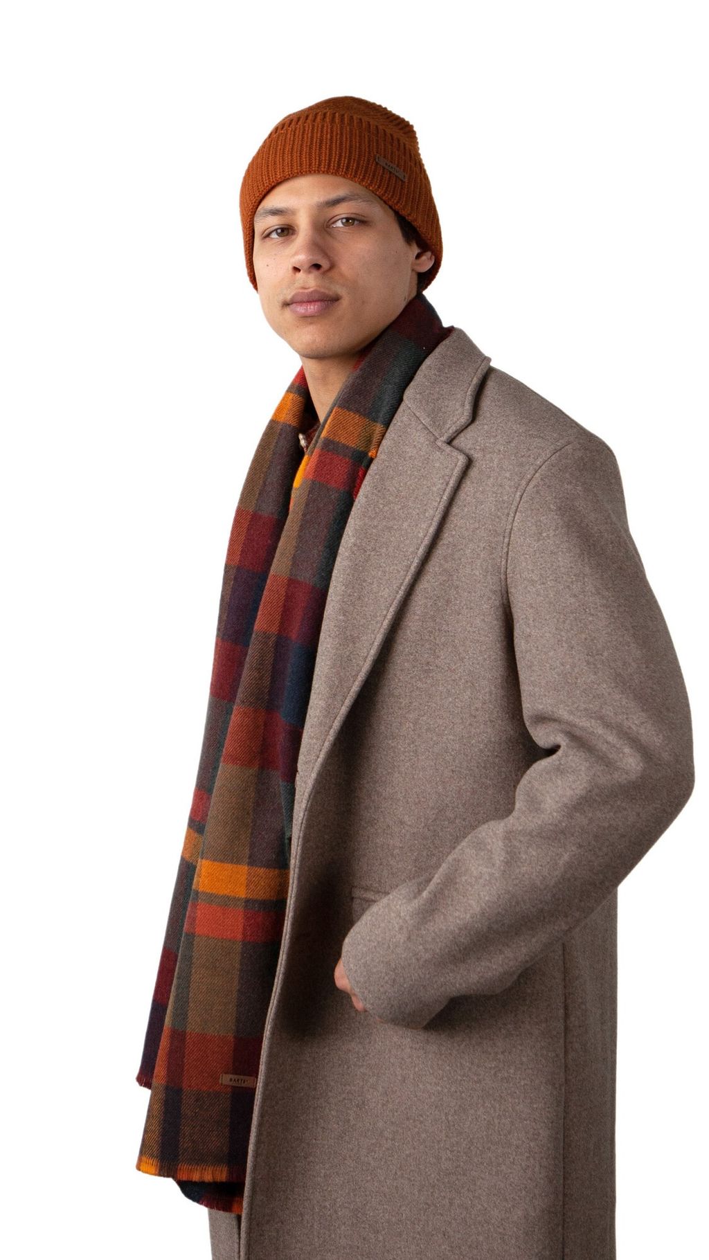 BARTS Lowel Scarf burgundy - Order now at BARTS