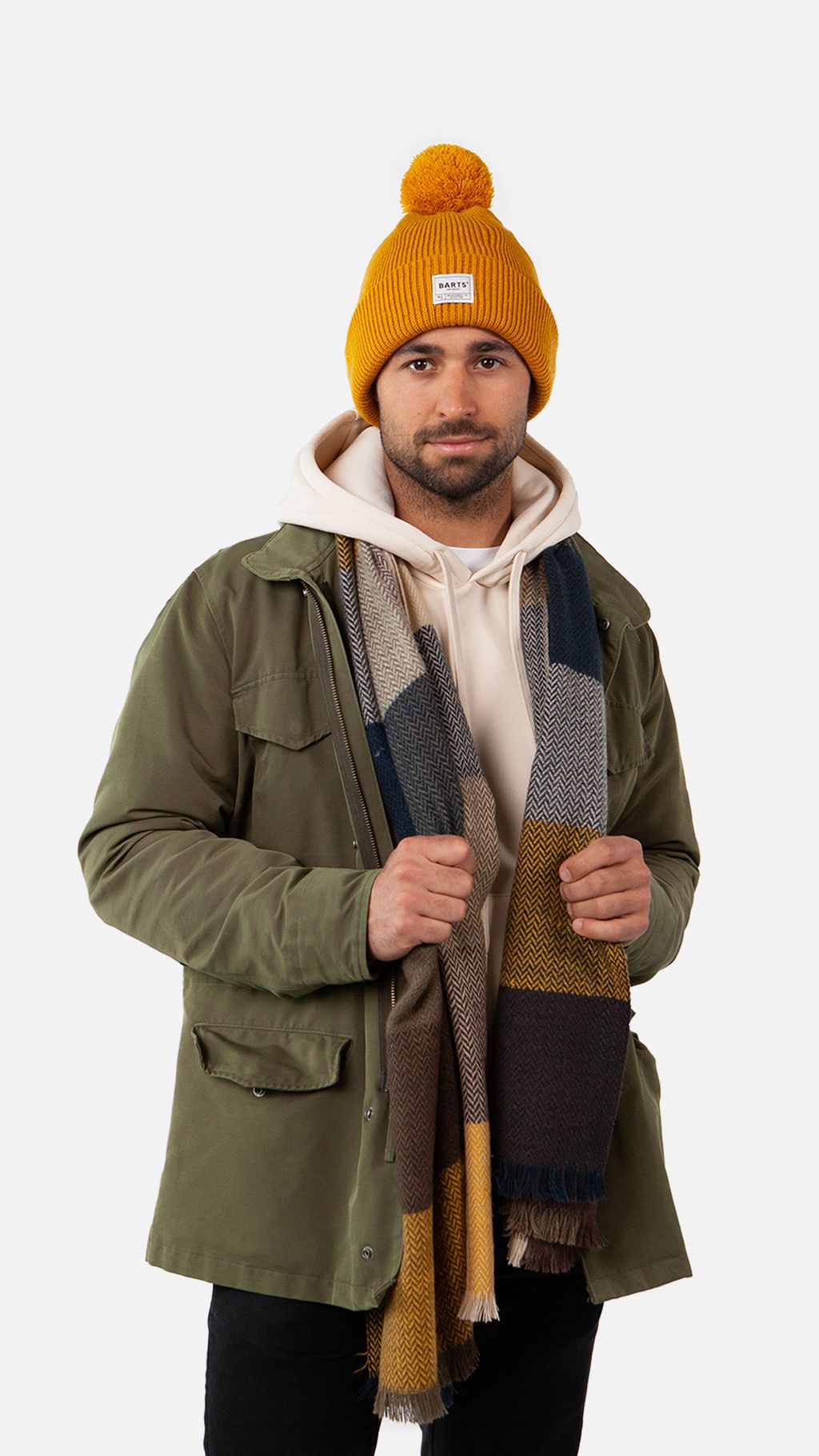 BARTS Vaguer Scarf brown - Order now at BARTS