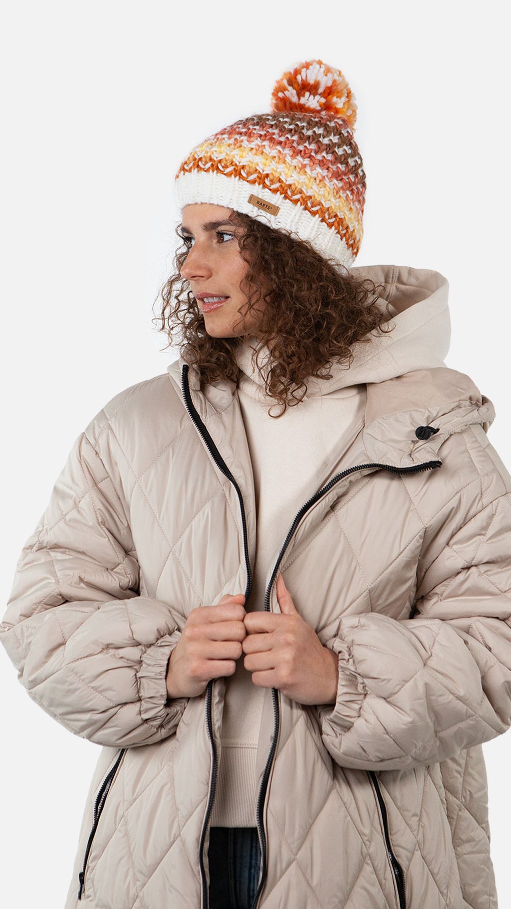 BARTS Nicole Beanie apricot - Order now at BARTS