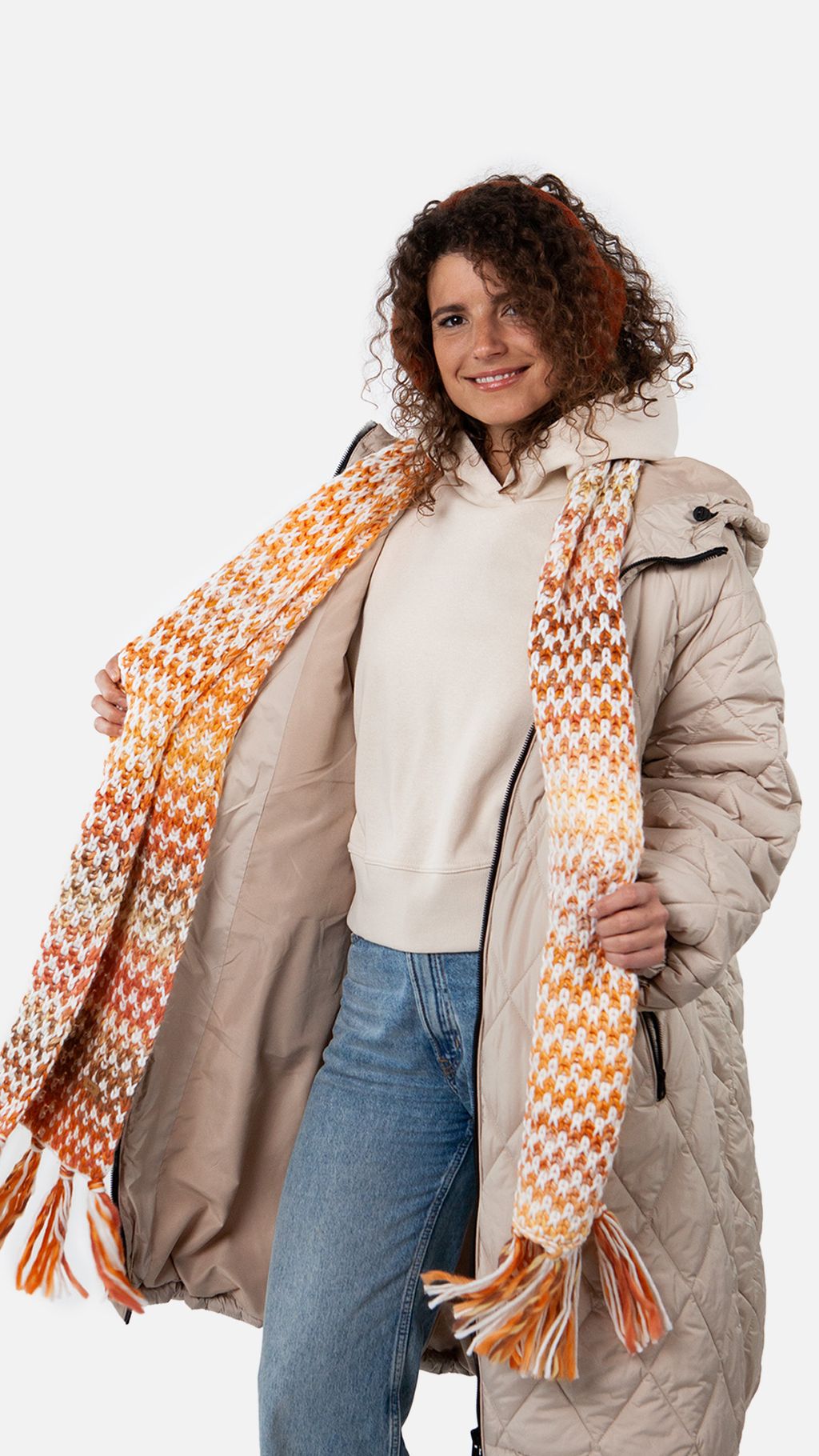 BARTS Nicole Scarf apricot - Bestel nu bij BARTS