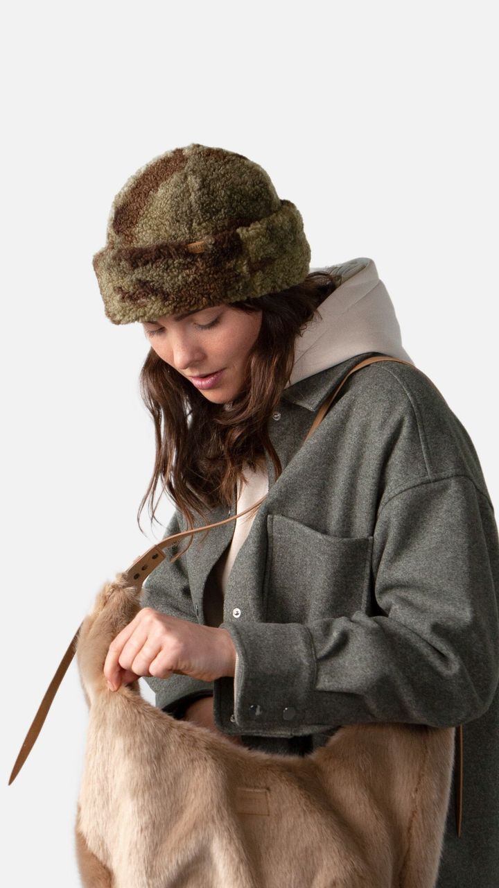 BARTS Teddybow Hat print green - Order now at BARTS