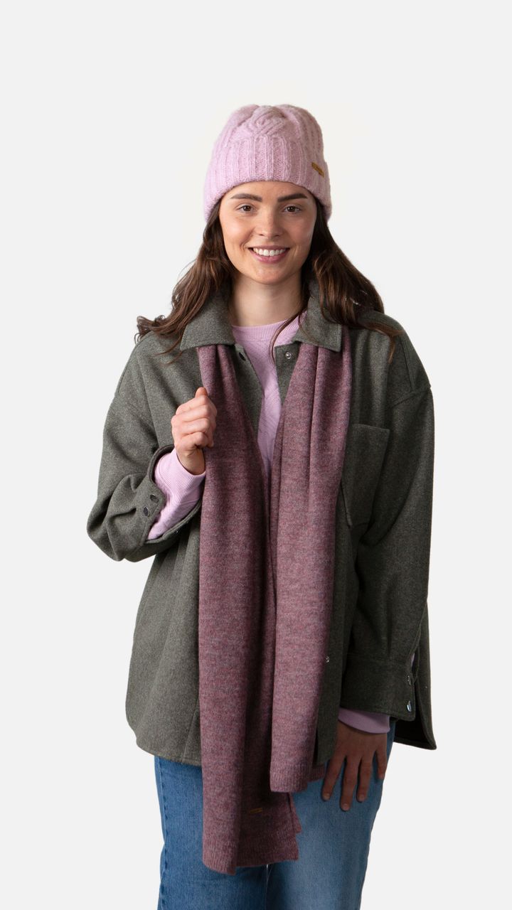 BARTS Witzia Scarf mauve - Bestel nu bij BARTS